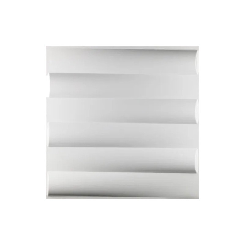Panel decorativo 3D PVC D034 4 pzas 50x50 cm 1m2