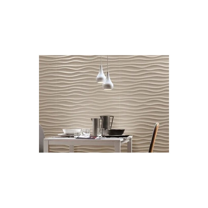 Panel decorativo 3D PVC D107 4 pzas 50x50 cm 1m2